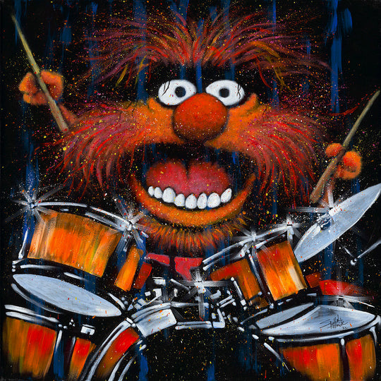 Rockin' Animal | Electric Mayhem Muppets Art by Stephen Fishwick ...