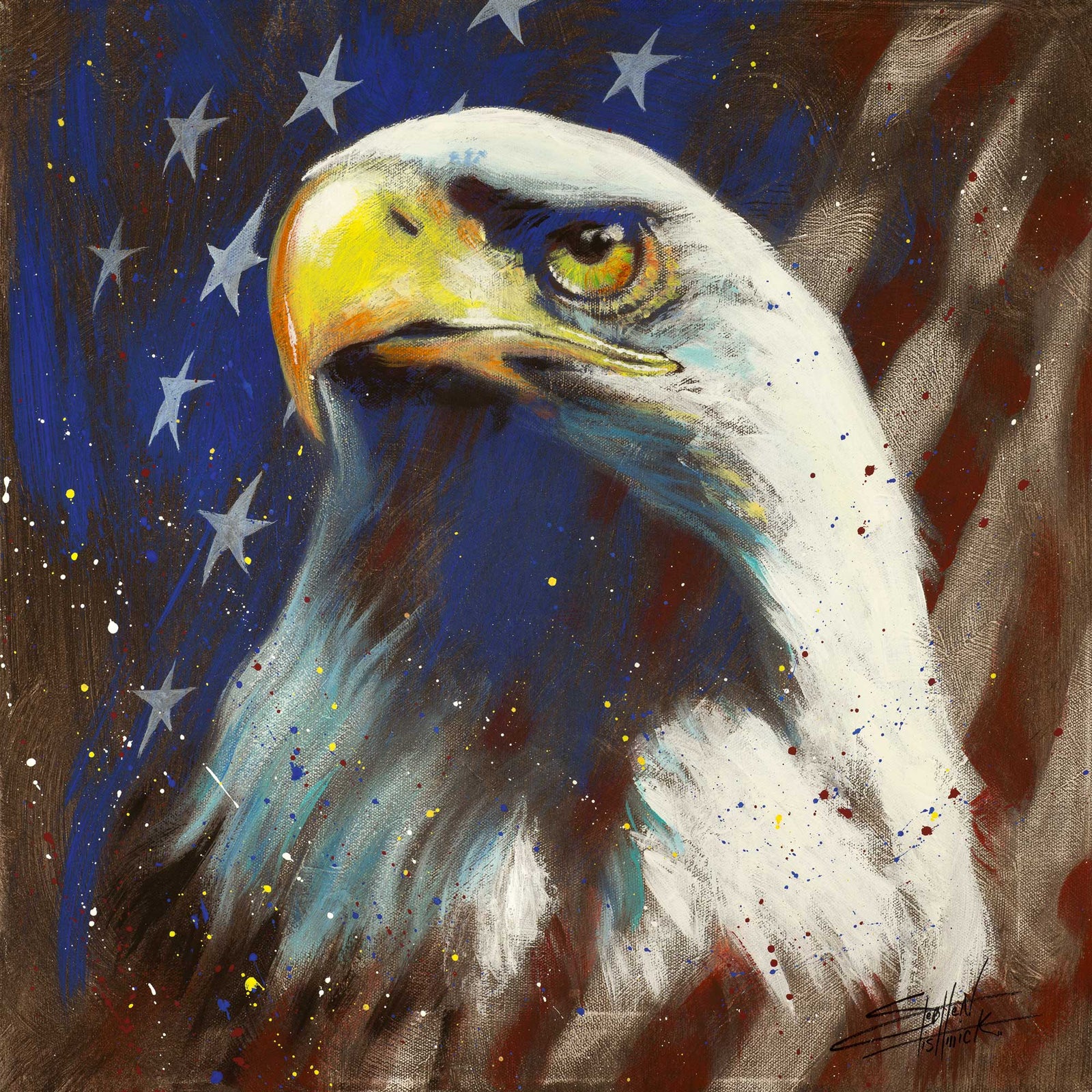 Animal Paintings, Animal Canvas Print | Stephen Fishwick Art - Stephen ...