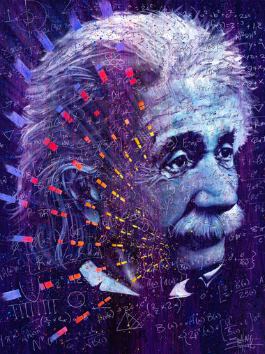 Icon Paintings, Einstein, Modern Art | Stephen Fishwick Art - Stephen ...