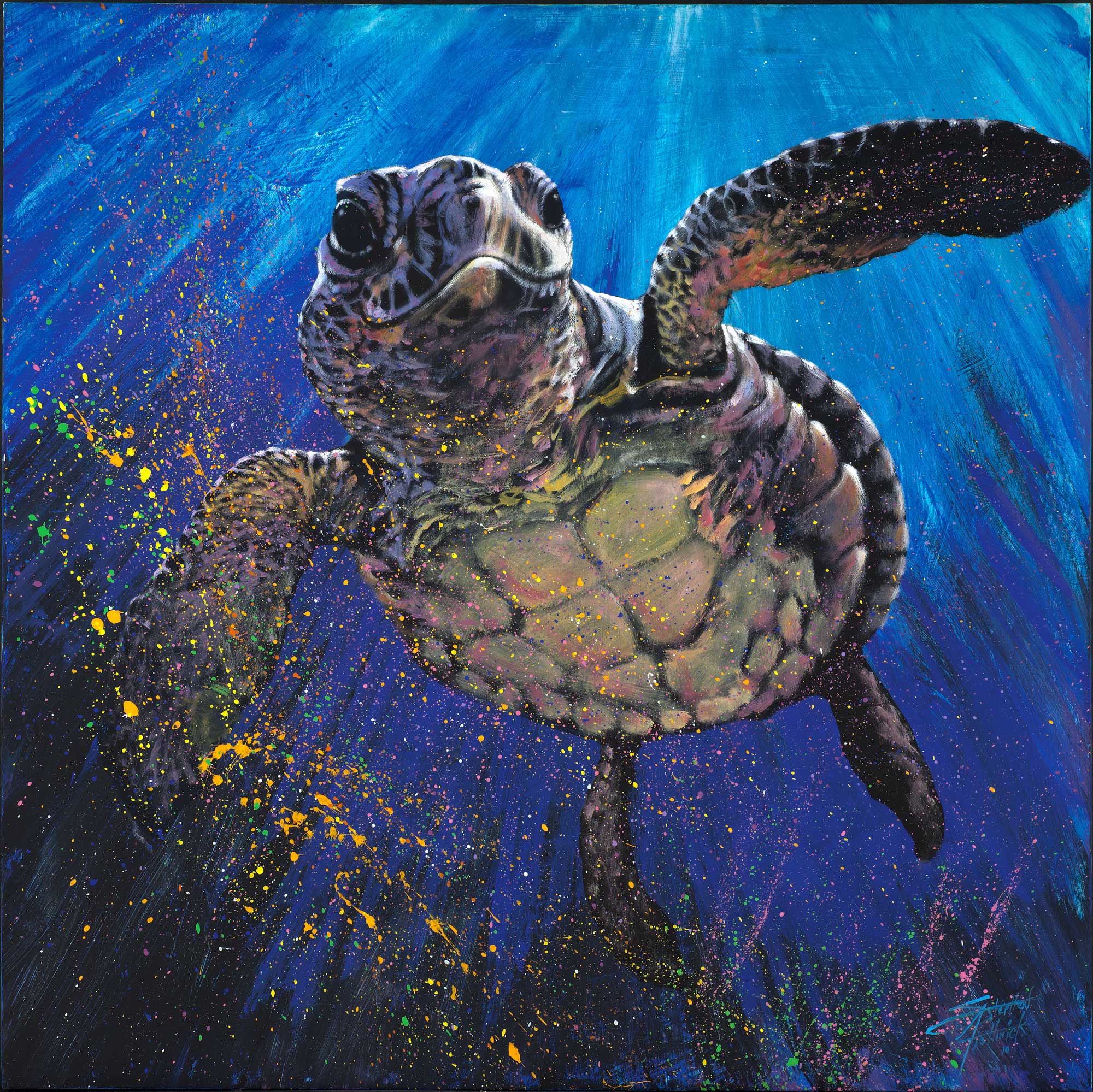 Animal Paintings, Animal Canvas Print | Stephen Fishwick Art - Stephen ...