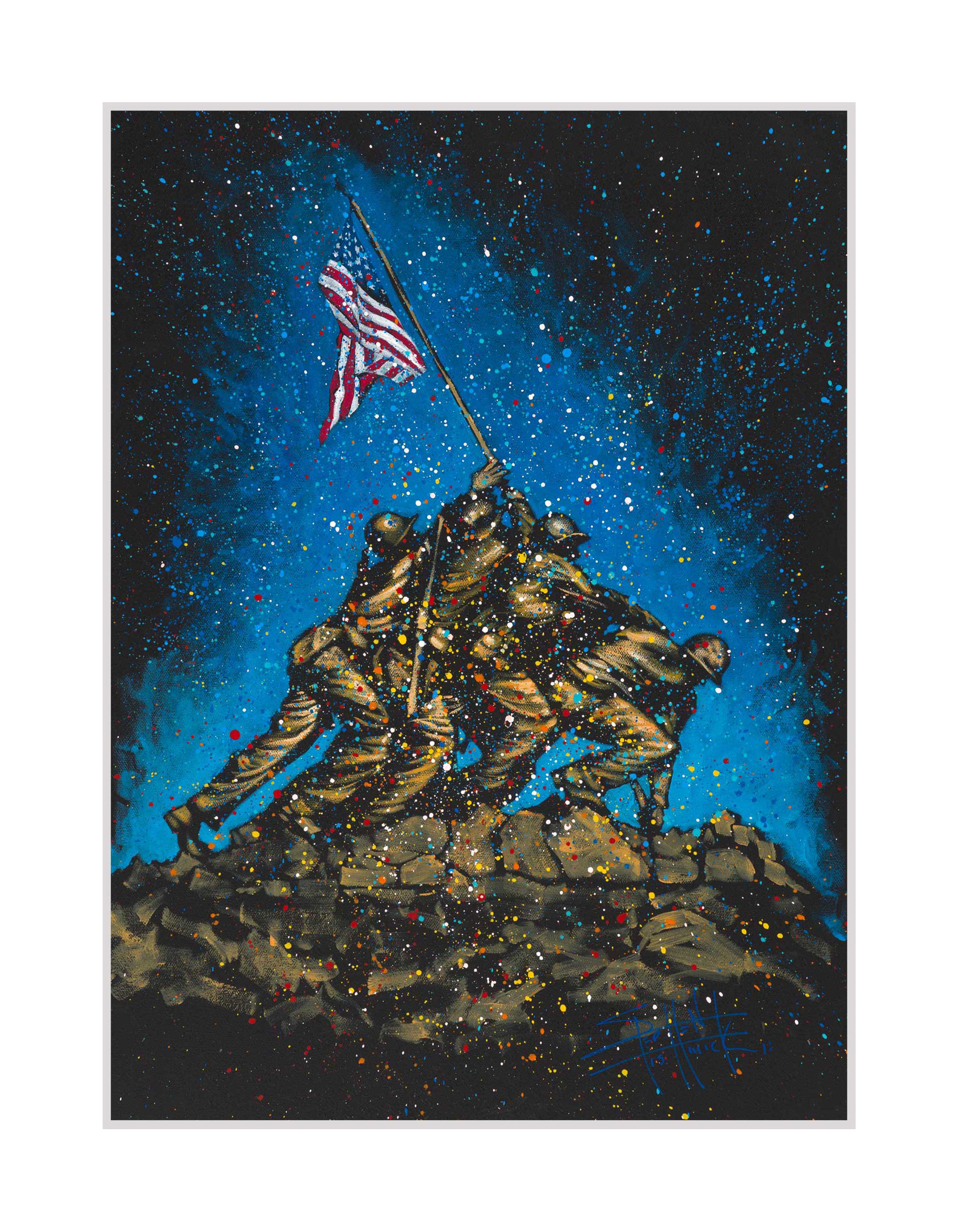 Albert Einstein Painting, Einstein Art | Stephen Fishwick - Stephen ...