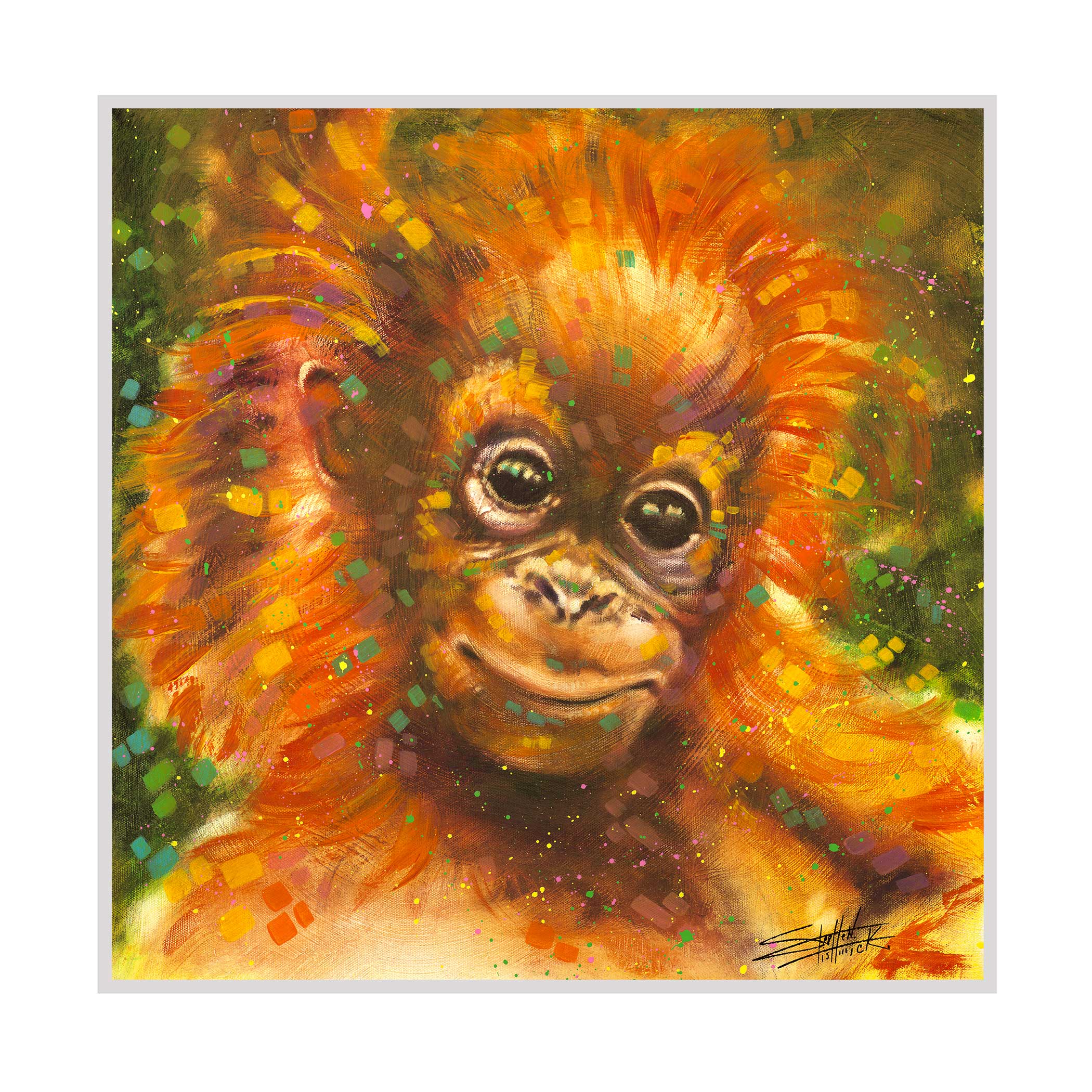 Animal Paintings, Animal Canvas Print | Stephen Fishwick Art - Stephen ...