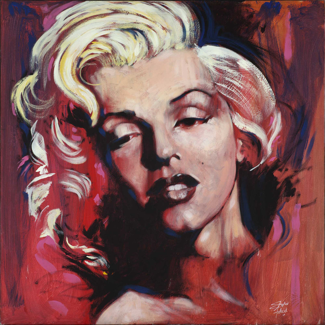 Marilyn Monroe – Hot | Bold & Timeless Pop Art by Stephen Fishwick ...