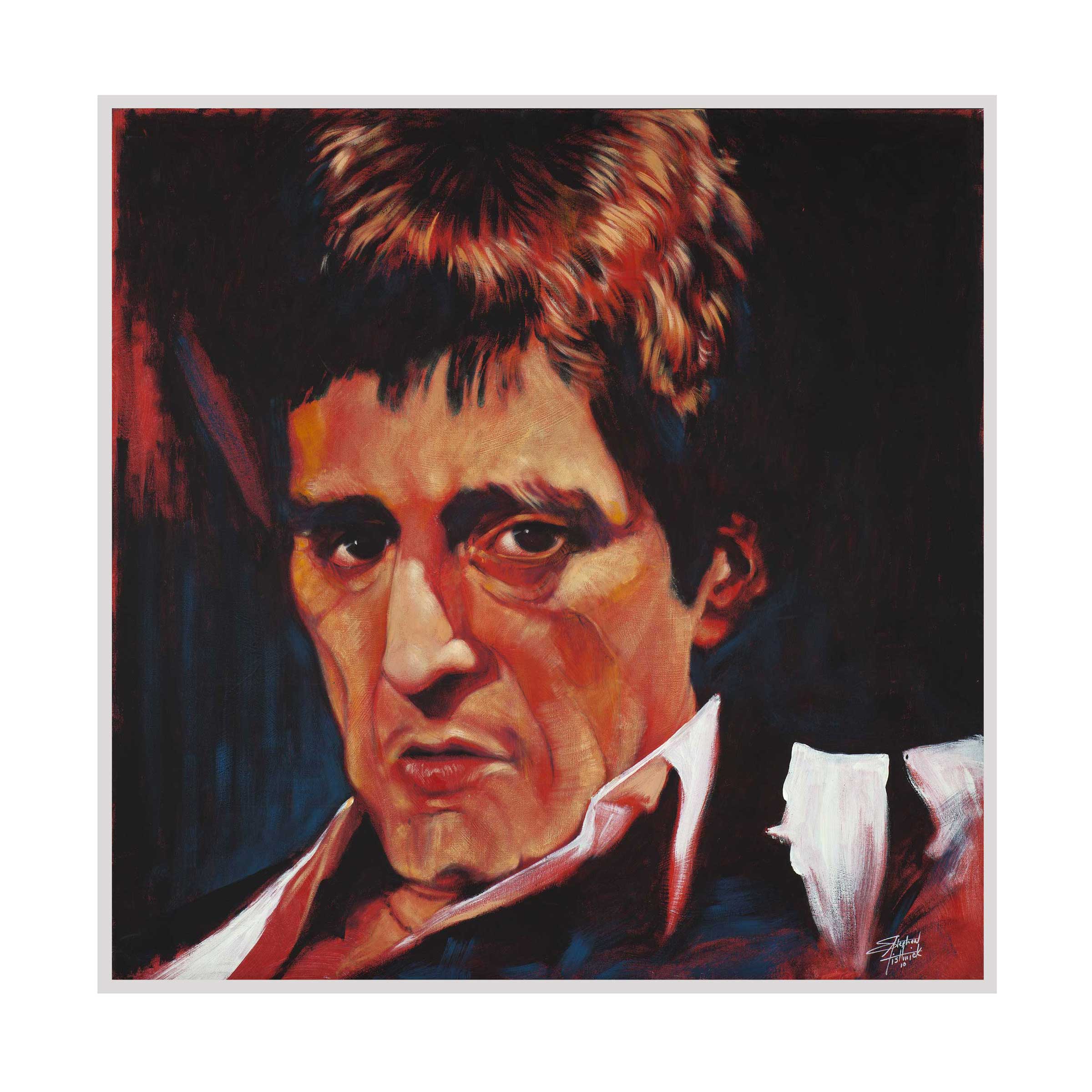 Al Pacino Painting, Pacino Wall Art | Stephen Fishwick - Stephen ...