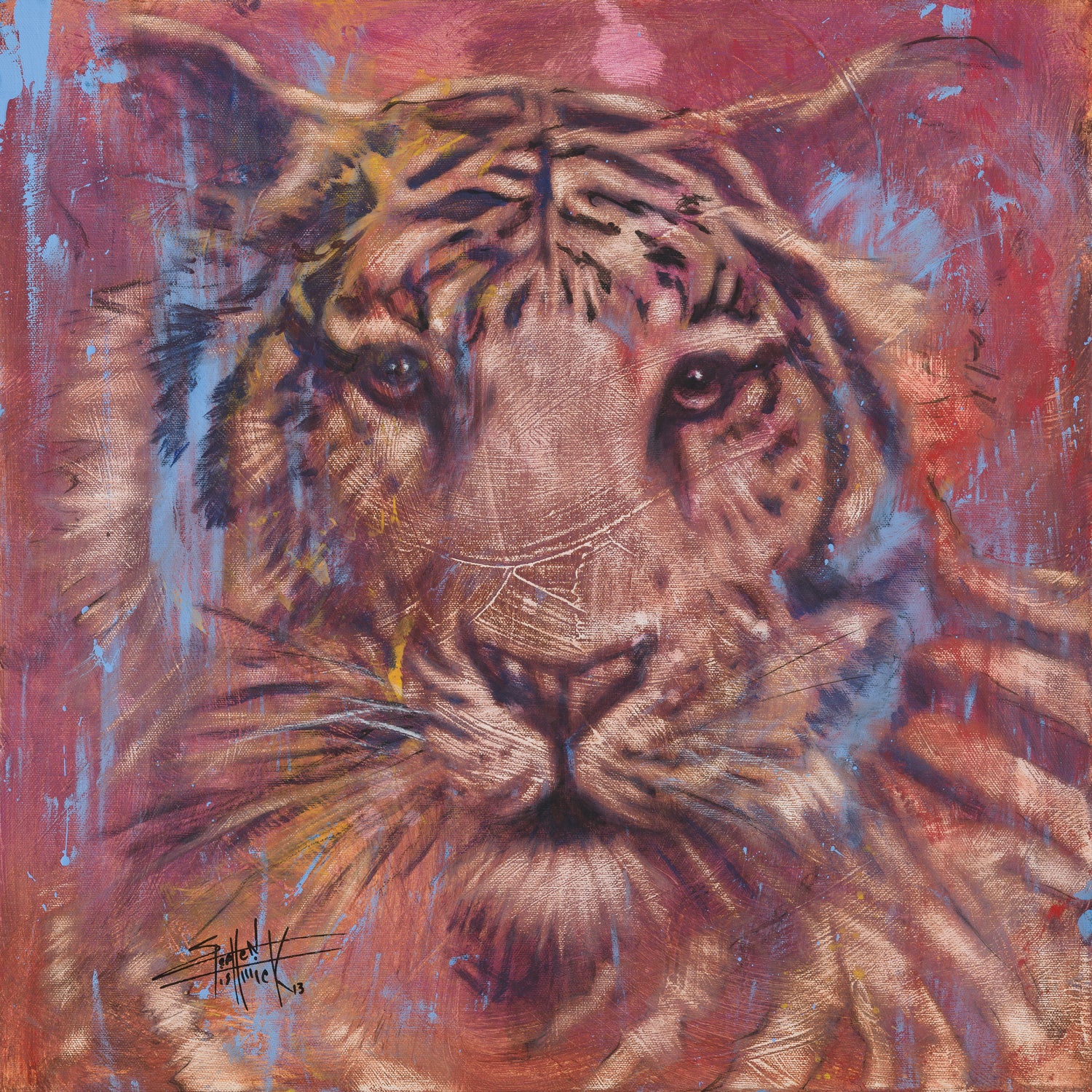 Animal Paintings, Animal Canvas Print | Stephen Fishwick Art - Stephen ...