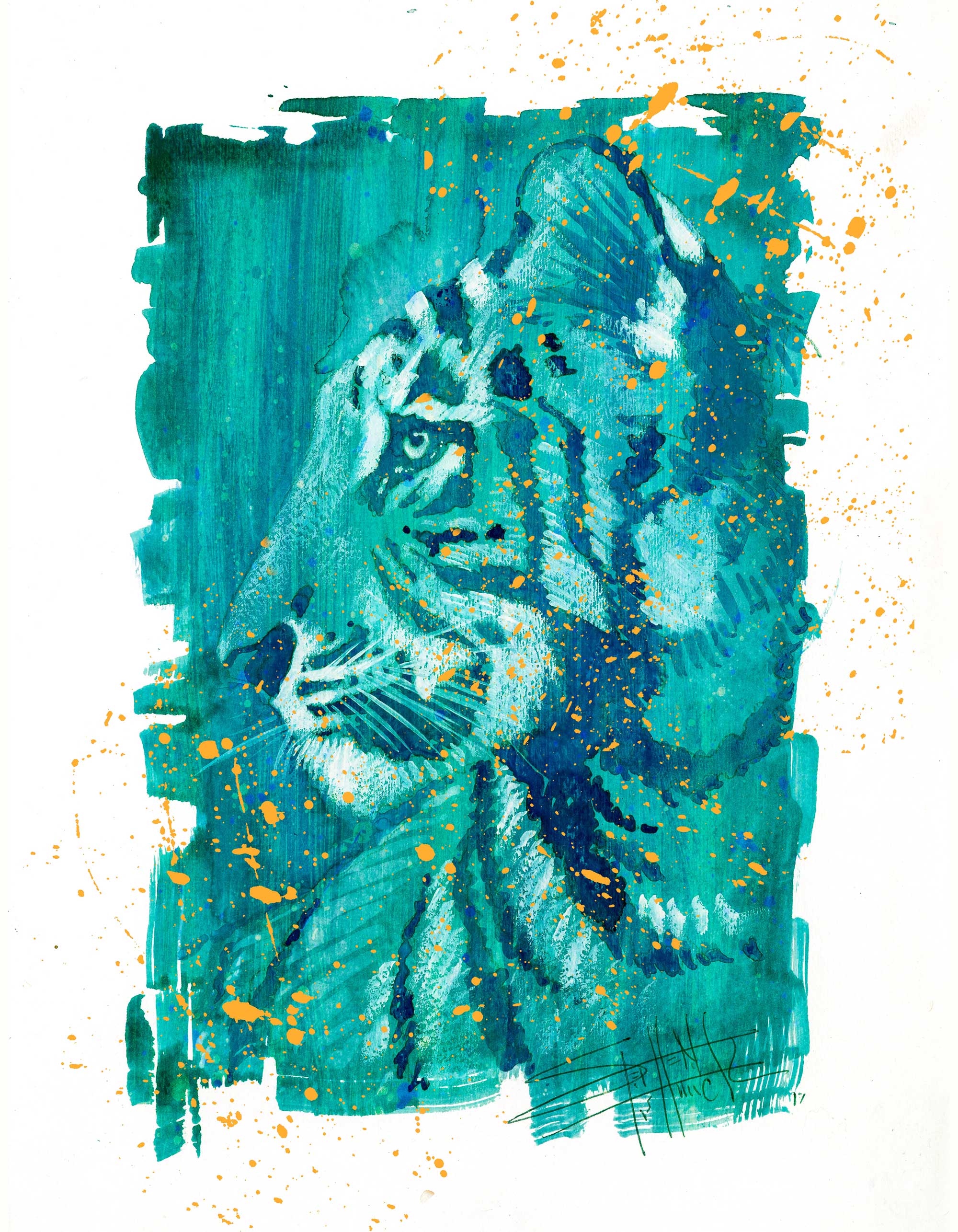 Animal Paintings, Animal Canvas Print | Stephen Fishwick Art - Stephen ...